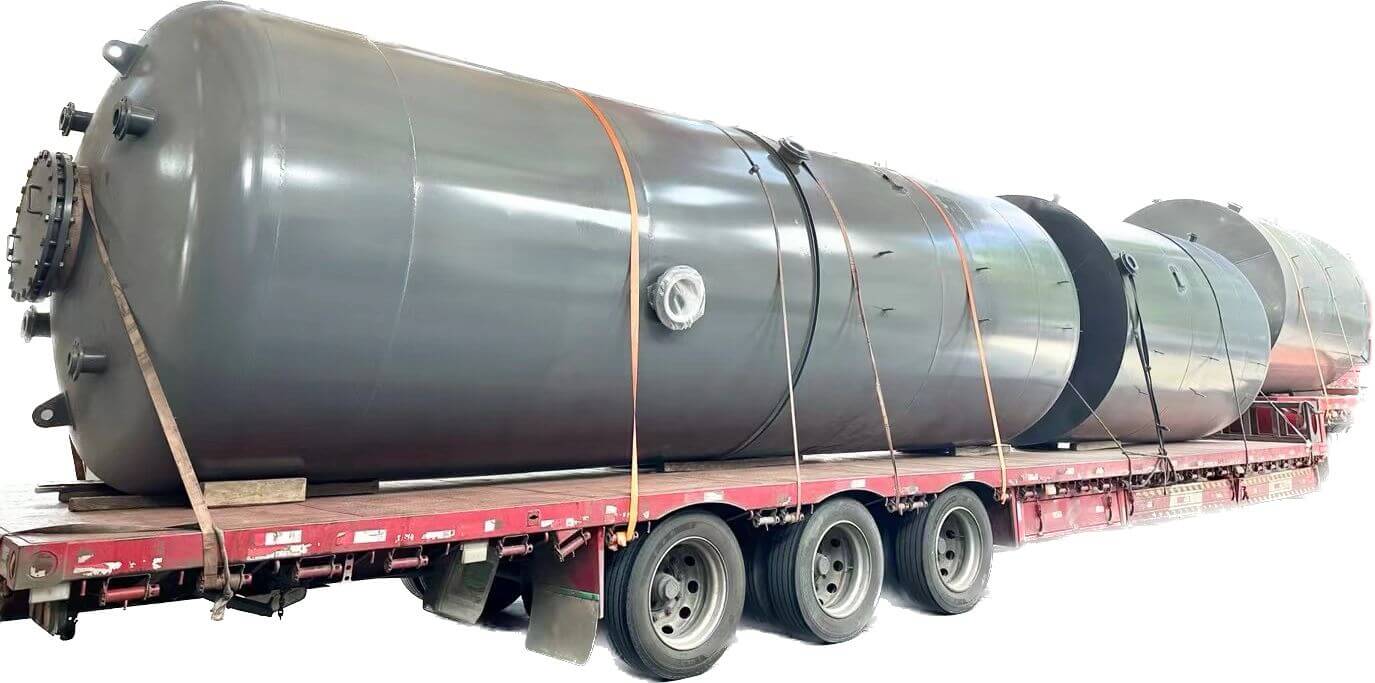 Vertical Steel Lined PE Acid Alkali Waste Liquid Storage Tank 20m3 ...