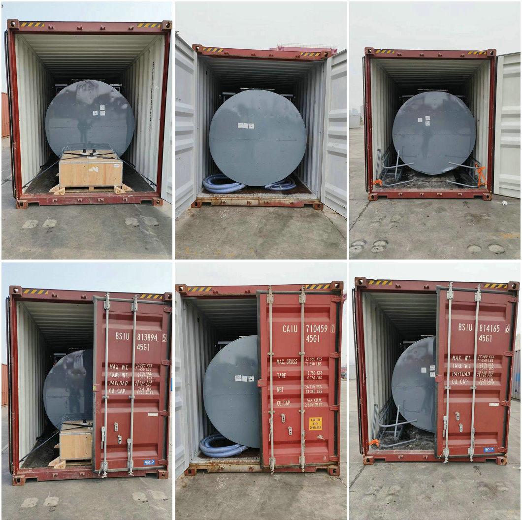Lined PE 6604 Gallon Sodium Hypochlorite Storage Transportation Tanks ...