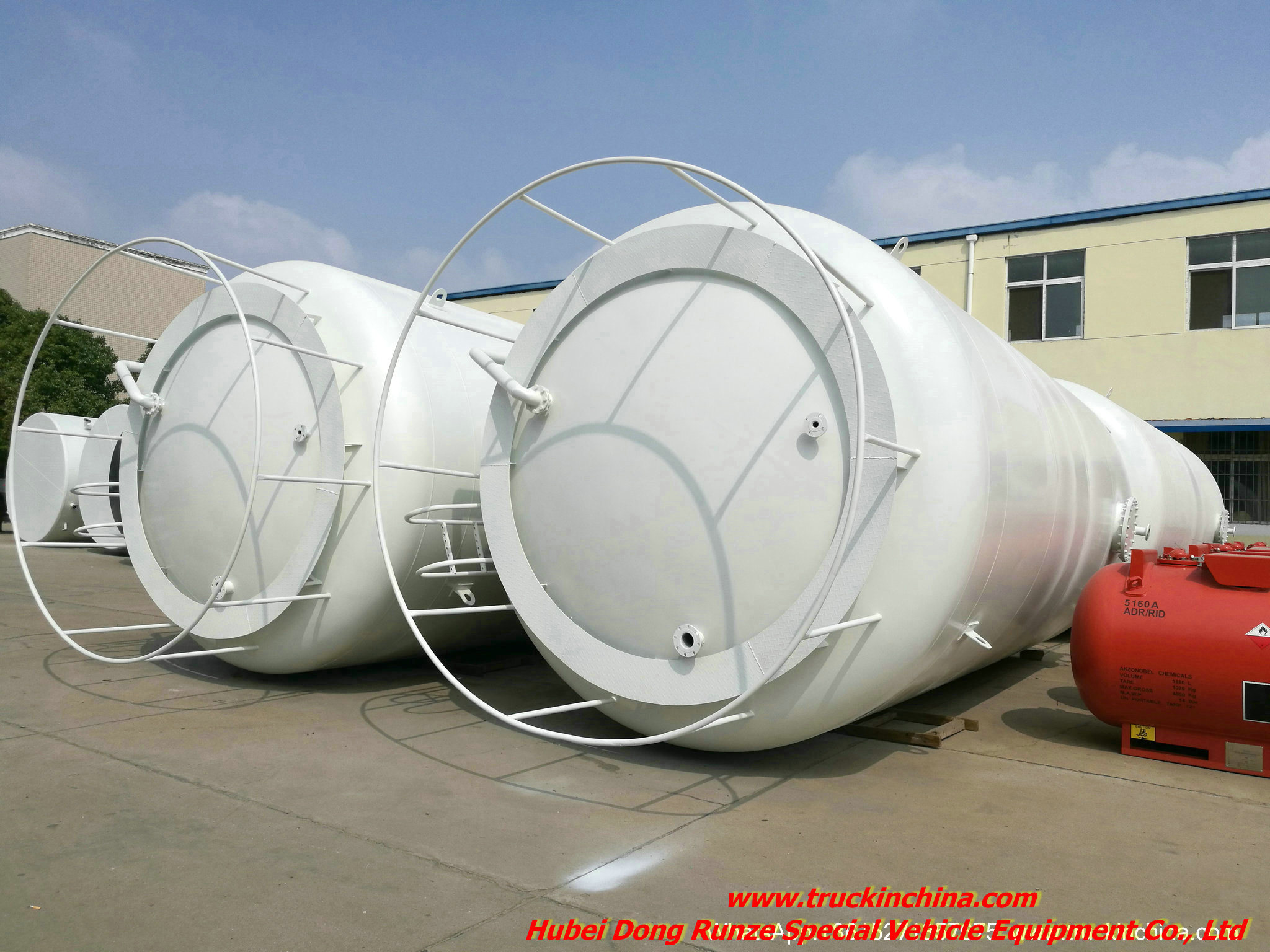 100 Cbm Vertical Storage Tank for HCl Acid 20000USG-30000USG (Steel ...