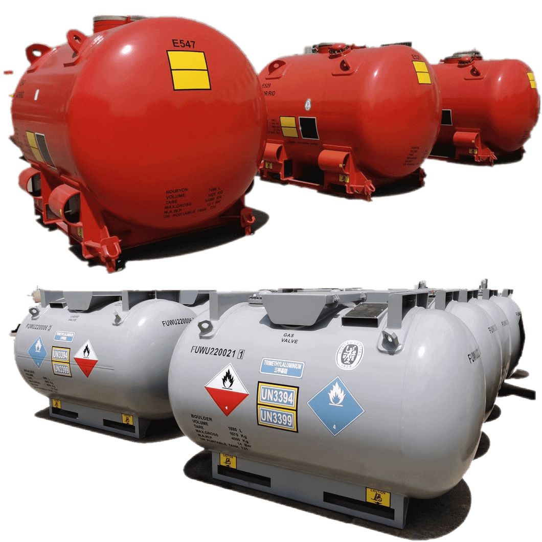Keystone Vessel Customzing UN Portable Tank and Cylinders