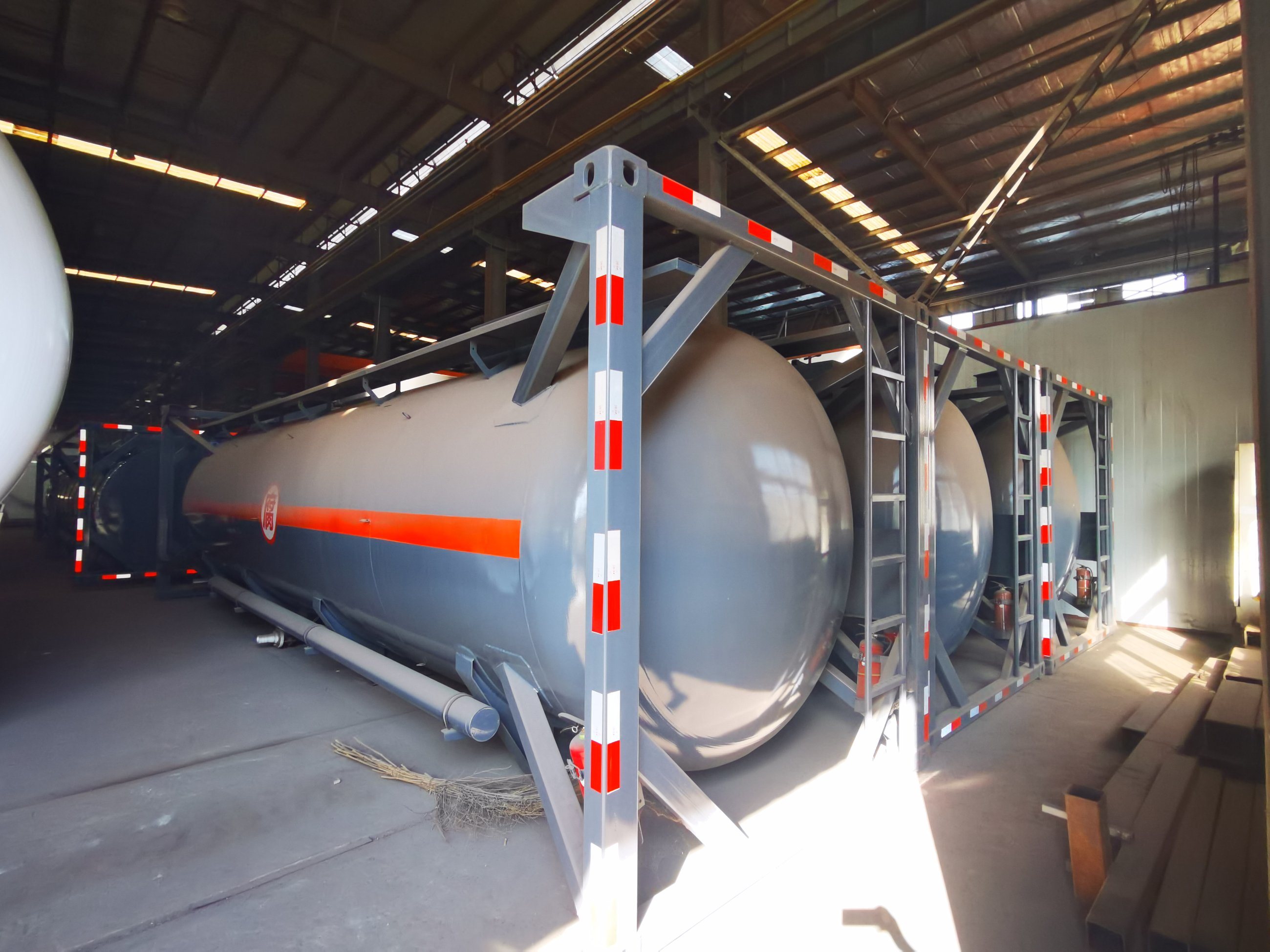 30feet Teflon ETFE Lined Steel Tank Container for Nitric Acid - Buy ...