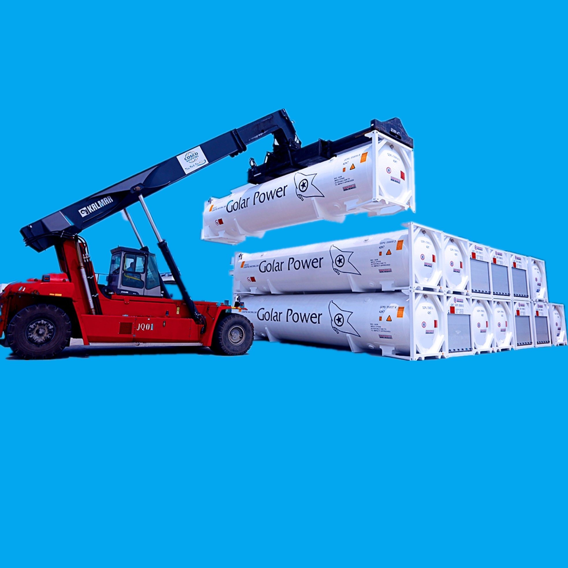 Imdg T75 Cryogenic Liquid Gas ISO Tank Container (40FT LNG ISO Tank ...