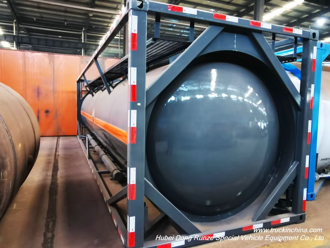 30FT Composite PE Lined Tank Container for Chemicals Hydrochloric Acid ...