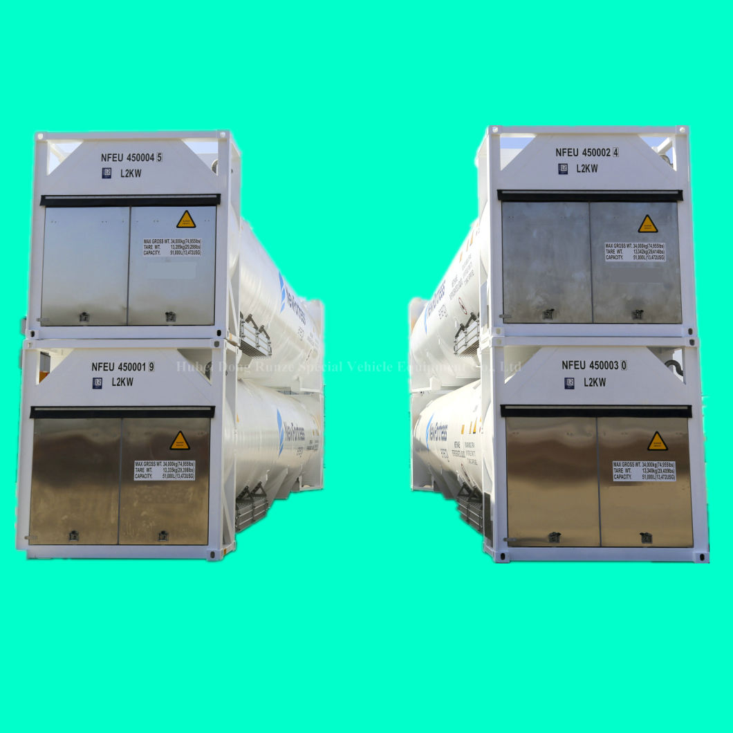 10FT 20FT 40FT 45FT T75 Un Portable Cryogenic ASME LNG ISO Tank ...