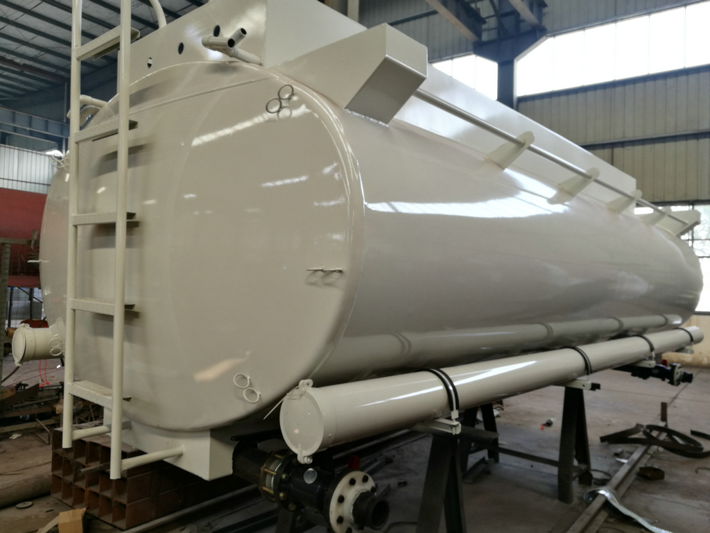 Elliptic 10m3 Lined PE Hydrochloric Acid Tank, Sodium Hypochlorite Tank ...