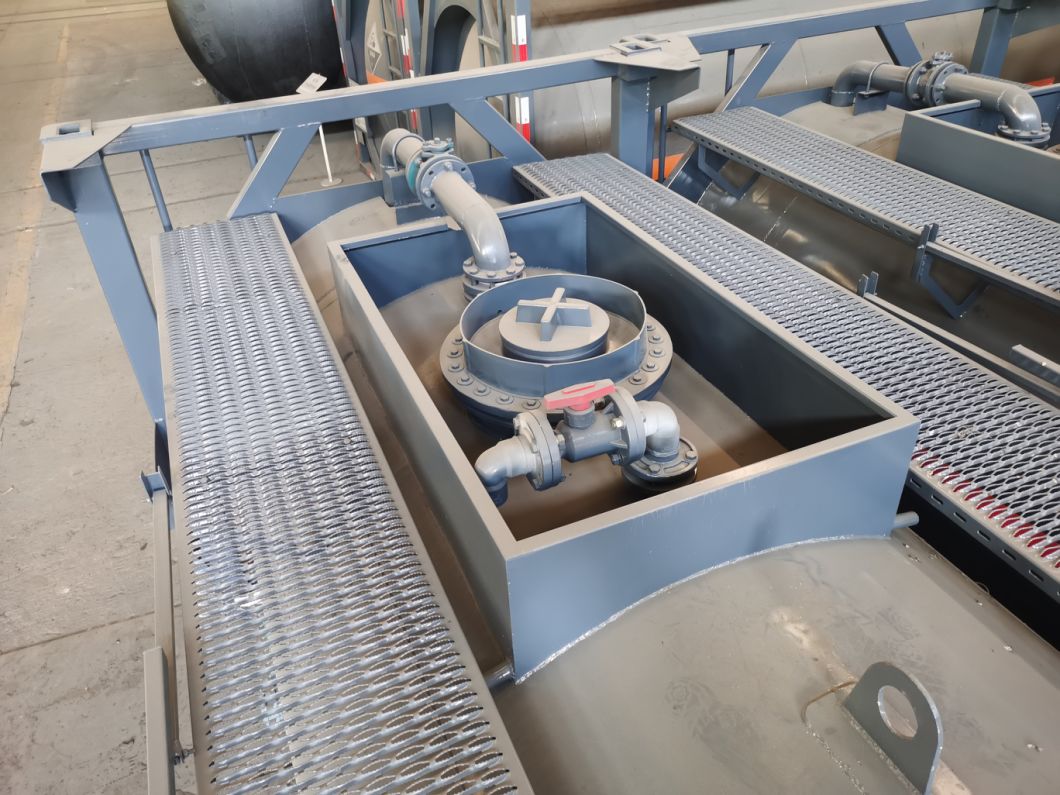 24~26kl Hydrochloric Acid ISO Tank PE Lined 30FT Mounted with Acid Pump ...